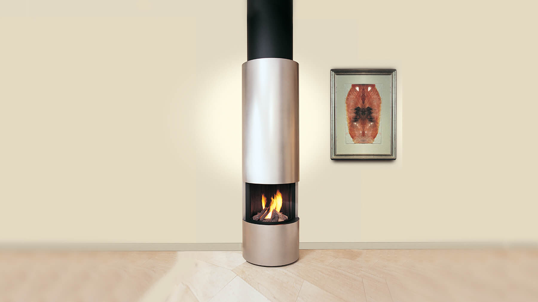 Explore our collection of custom made Contemporary Fireplaces