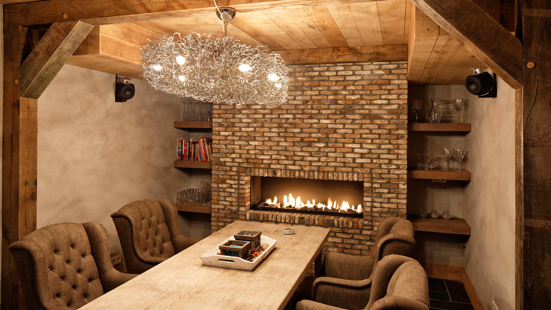 Wall Fires | Hole in the Wall Fireplaces | Modus Fireplaces